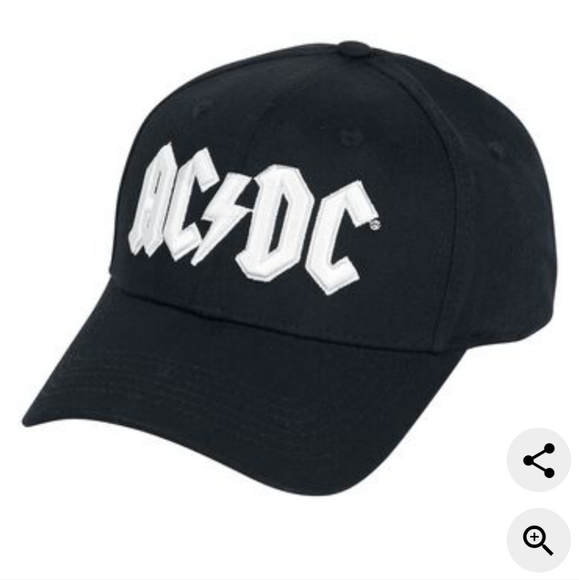 AC/DC | Accessories | Acdc Rockstar Baseball Cap | Poshmark